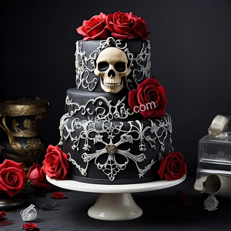 36 Gothic Cake Design Ideas [GALLERY] - BakeSpark