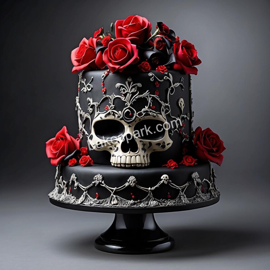 36 Gothic Cake Design Ideas [GALLERY] - BakeSpark