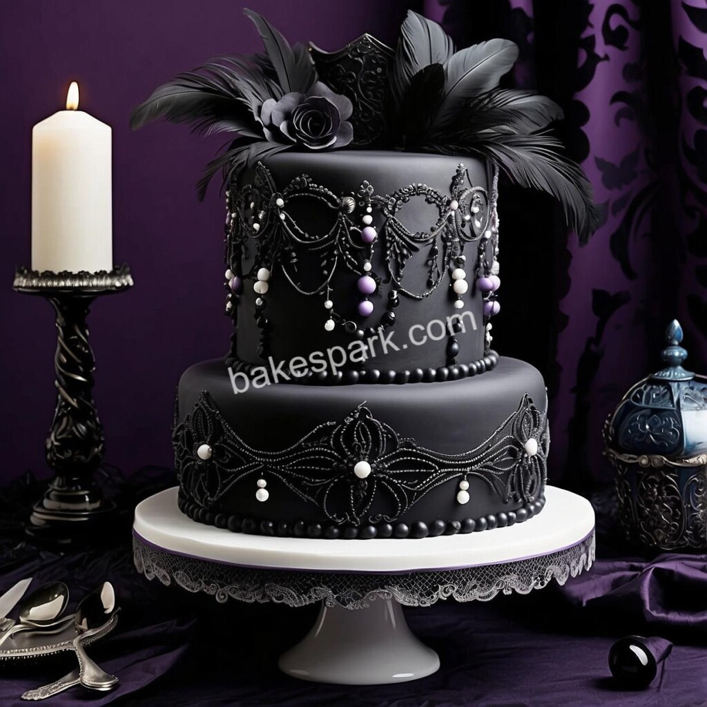 36 Gothic Cake Design Ideas [GALLERY] - BakeSpark