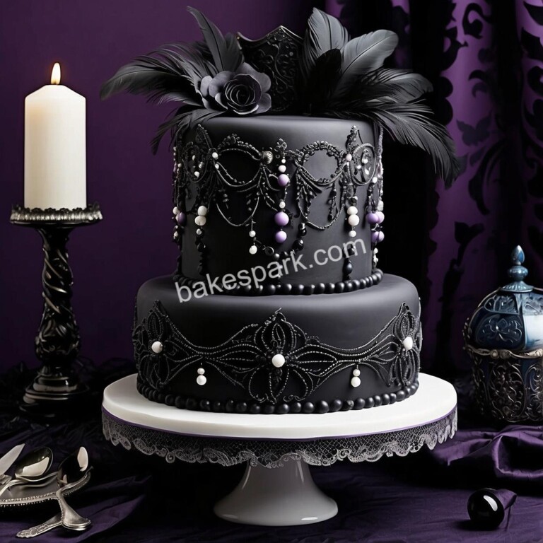 36 Gothic Cake Design Ideas [GALLERY] - BakeSpark