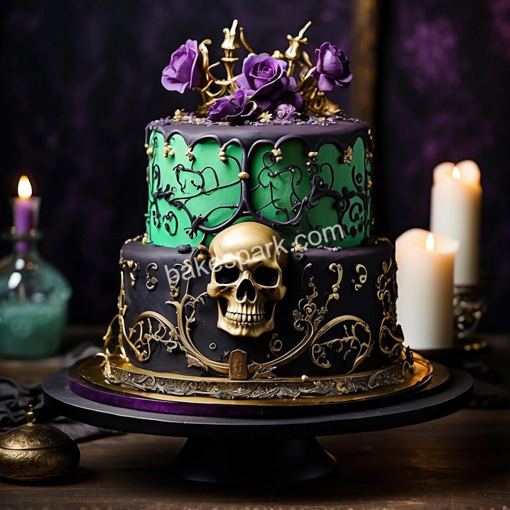 36 Gothic Cake Design Ideas [GALLERY] - BakeSpark