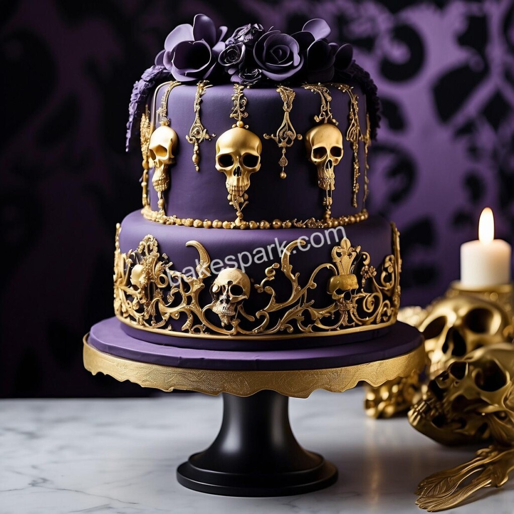 36 Gothic Cake Design Ideas [GALLERY] - BakeSpark
