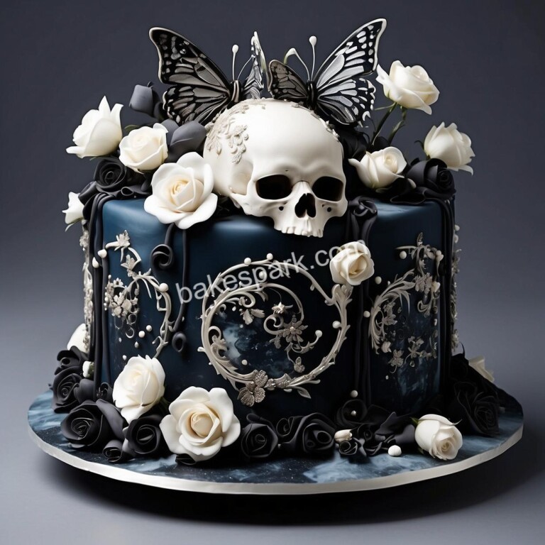 36 Gothic Cake Design Ideas [GALLERY] - BakeSpark