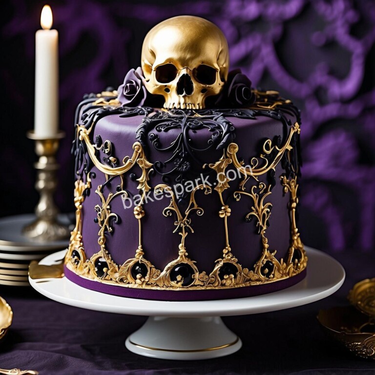36 Gothic Cake Design Ideas [GALLERY] - BakeSpark