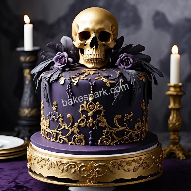 36 Gothic Cake Design Ideas [GALLERY] - BakeSpark