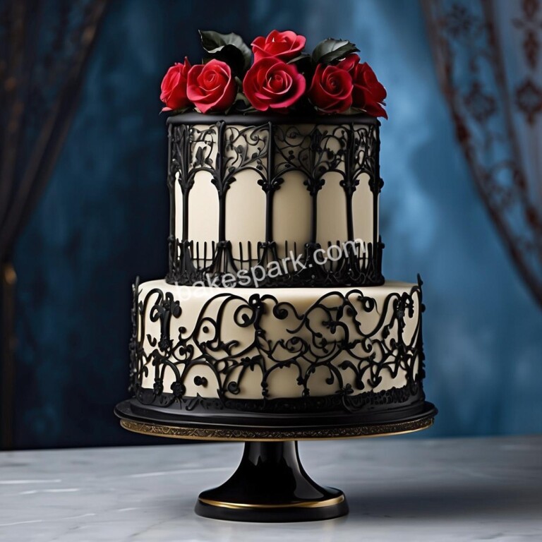 36 Gothic Cake Design Ideas [GALLERY] - BakeSpark