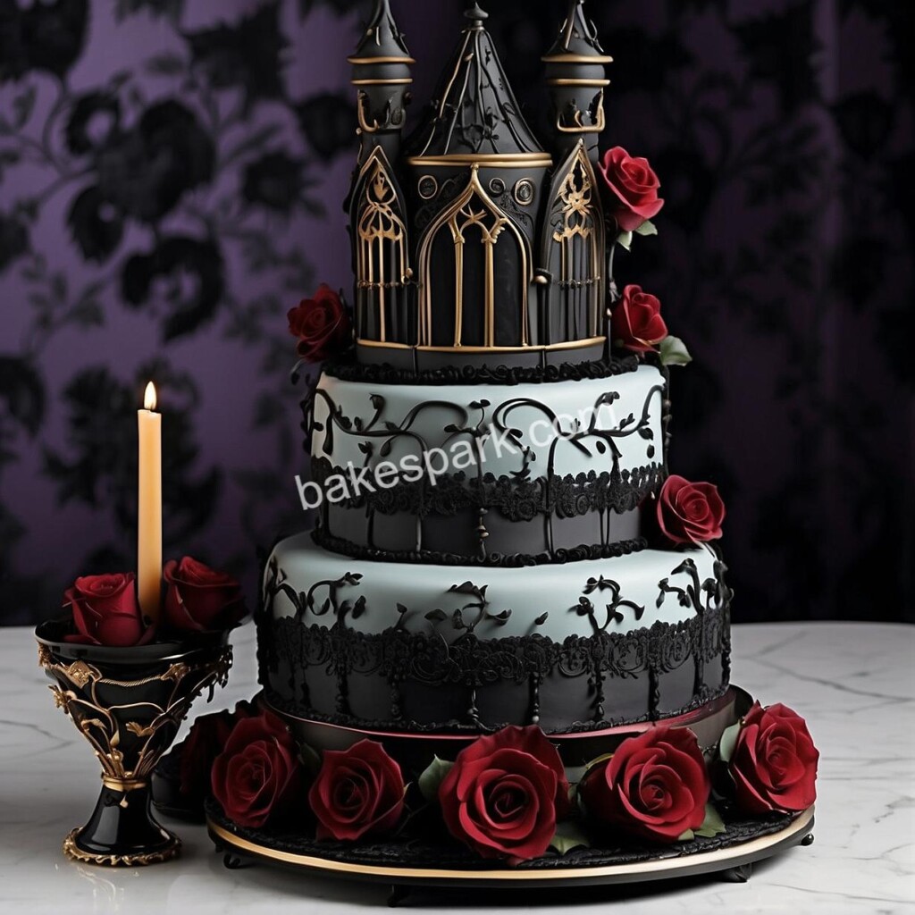 36 Gothic Cake Design Ideas [GALLERY] - BakeSpark