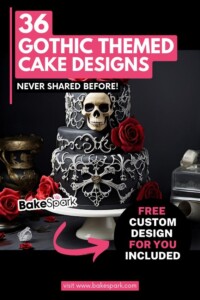 36 Gothic Cake Design Ideas [GALLERY] - BakeSpark