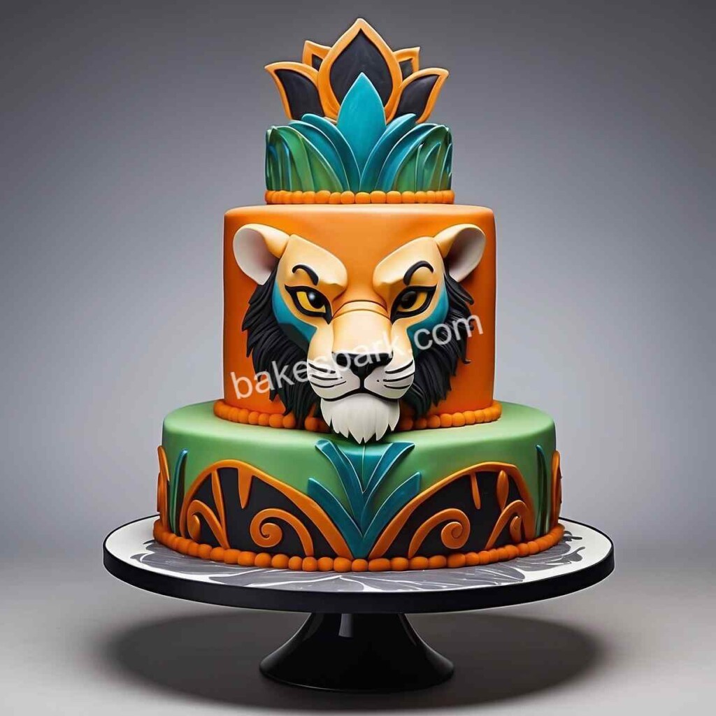 37 Lion Cake Design Ideas [GALLERY] - BakeSpark