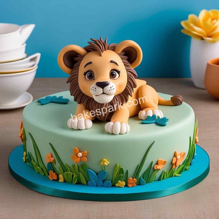 37 Lion Cake Design Ideas [GALLERY] - BakeSpark