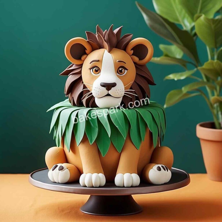 37 Lion Cake Design Ideas [GALLERY] - BakeSpark