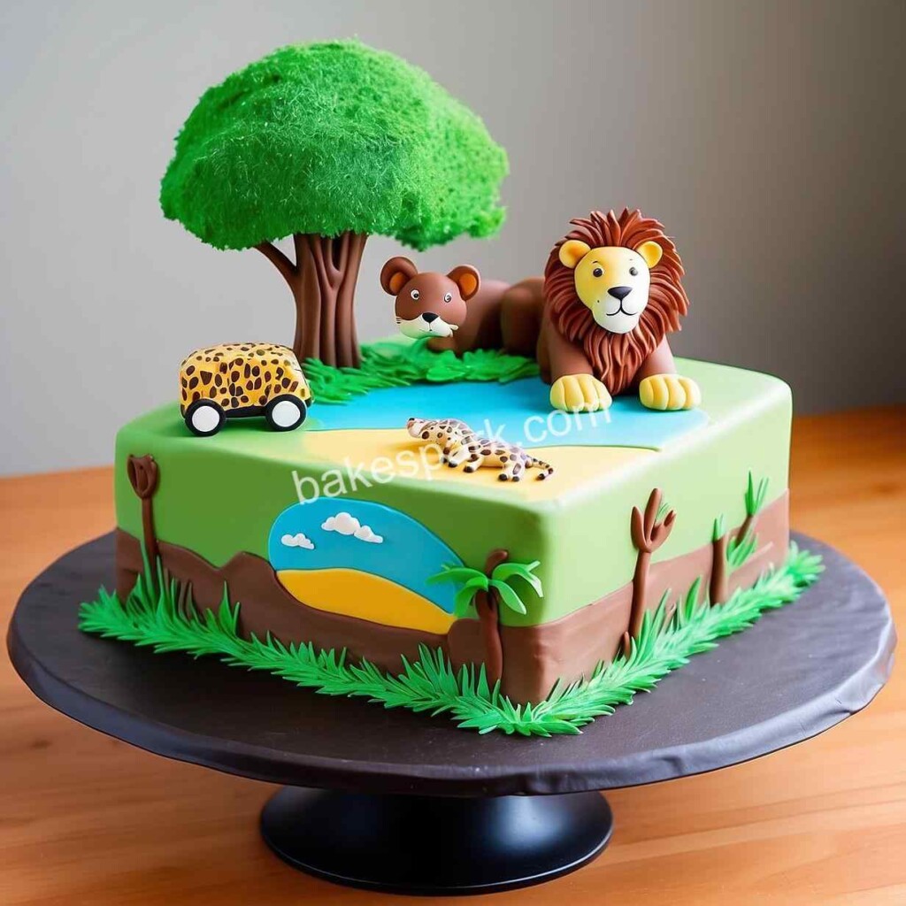 37 Lion Cake Design Ideas [GALLERY] - BakeSpark