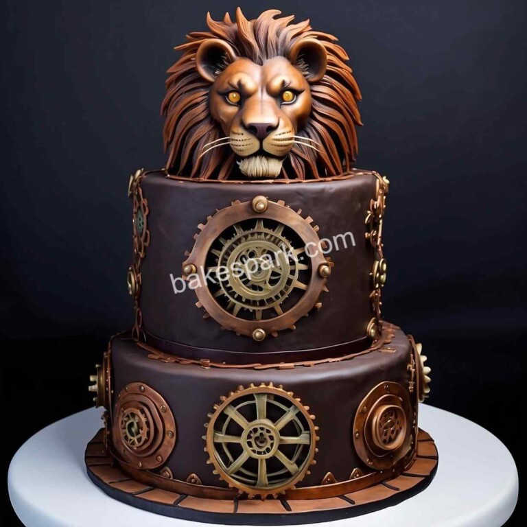 37 Lion Cake Design Ideas [GALLERY] - BakeSpark