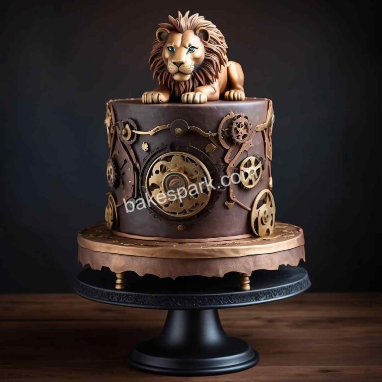 37 Lion Cake Design Ideas [GALLERY] - BakeSpark