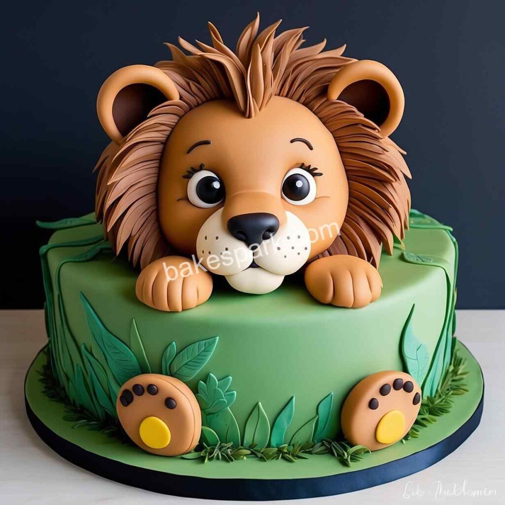 37 Lion Cake Design Ideas [GALLERY] - BakeSpark