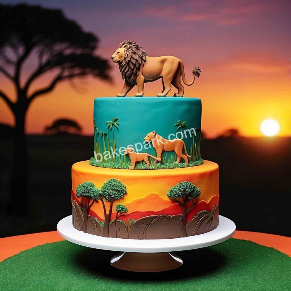 37 Lion Cake Design Ideas [GALLERY] - BakeSpark