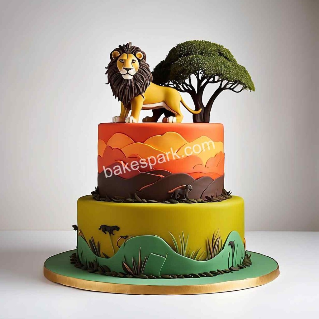 37 Lion Cake Design Ideas [GALLERY] - BakeSpark
