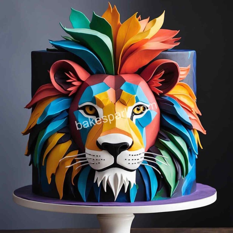 37 Lion Cake Design Ideas [GALLERY] - BakeSpark