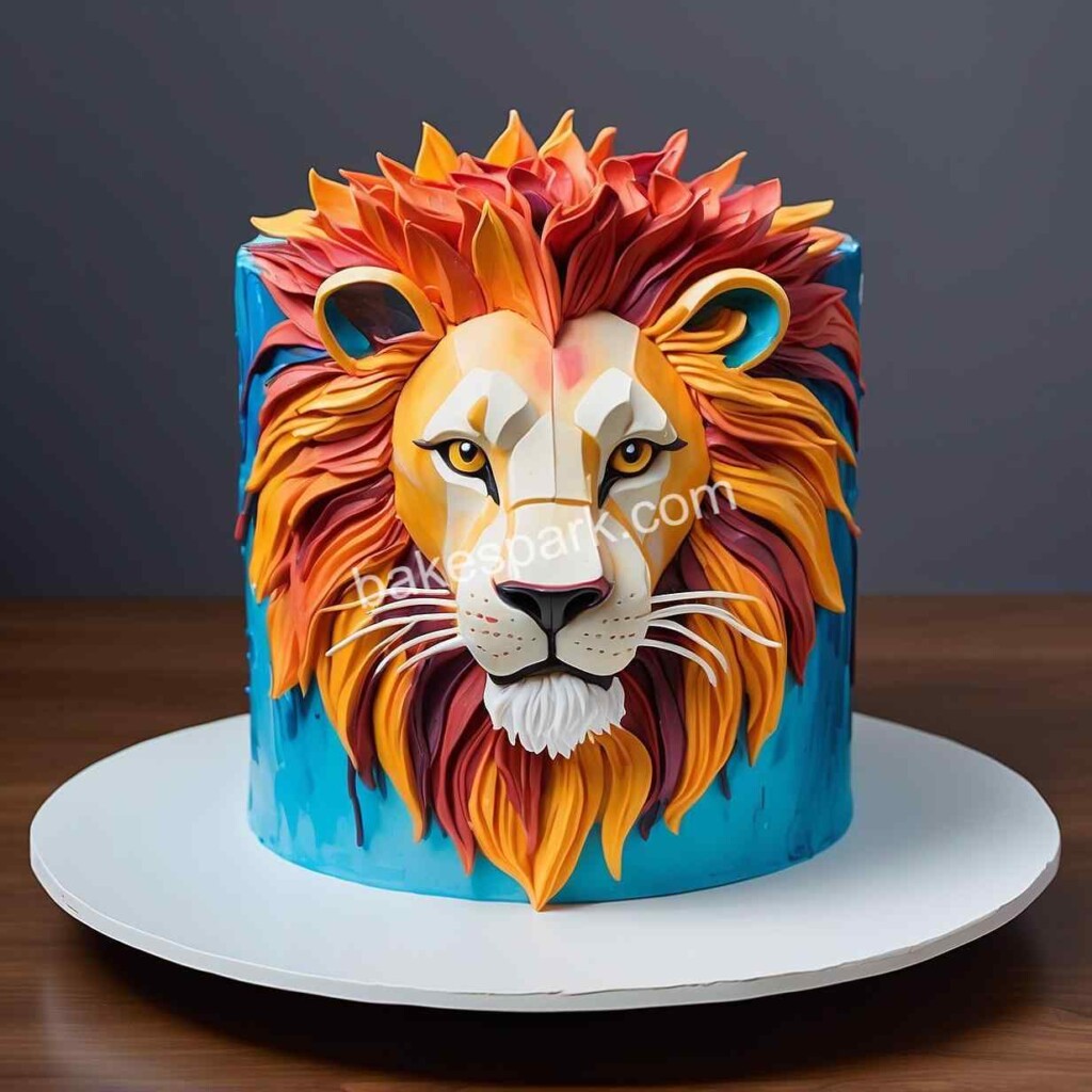 37 Lion Cake Design Ideas [GALLERY] - BakeSpark
