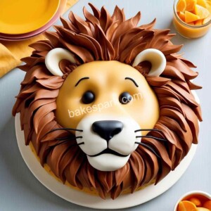 37 Lion Cake Design Ideas [GALLERY] - BakeSpark