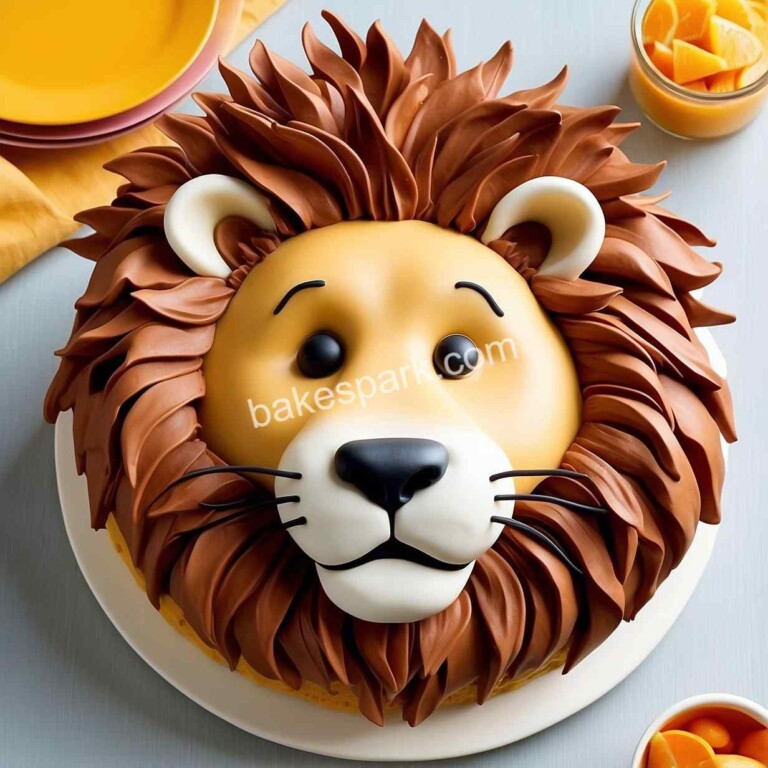 37 Lion Cake Design Ideas [GALLERY] - BakeSpark
