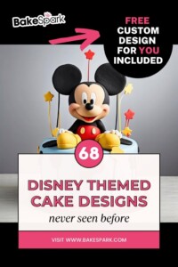 68 Disney-Themed Cake Design Ideas [GALLERY] - BakeSpark