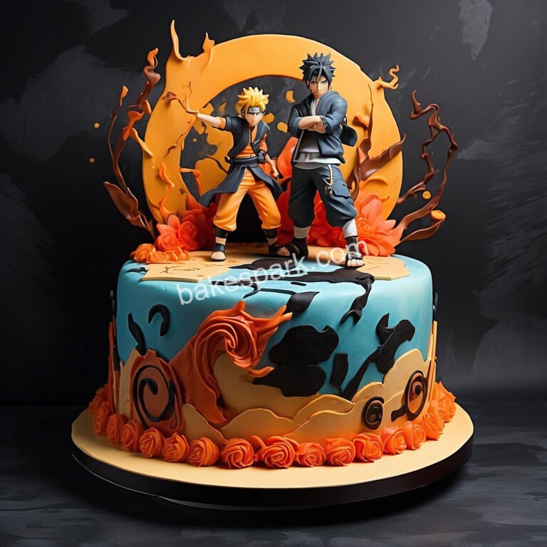 20 Naruto Cake Design Ideas [GALLERY] - BakeSpark