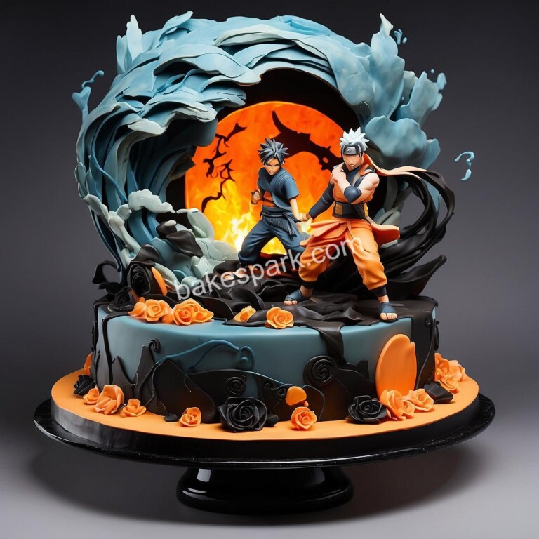 20 Naruto Cake Design Ideas [GALLERY] - BakeSpark
