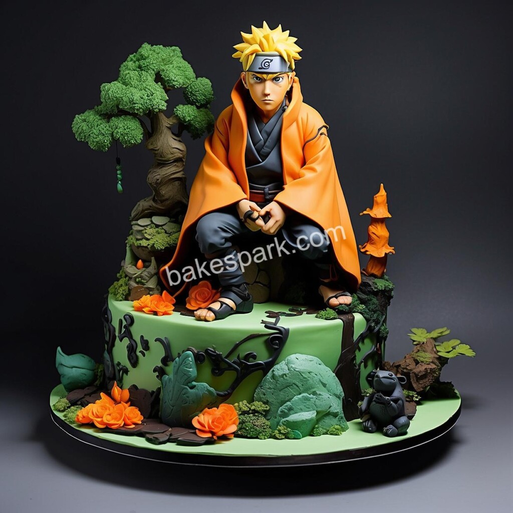 20 Naruto Cake Design Ideas [GALLERY] - BakeSpark