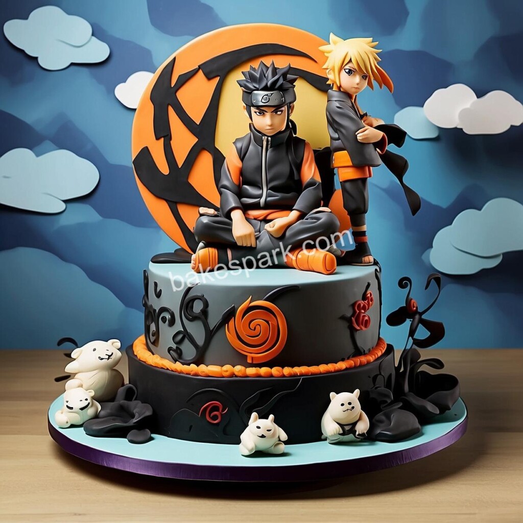 20 Naruto Cake Design Ideas [GALLERY] - BakeSpark