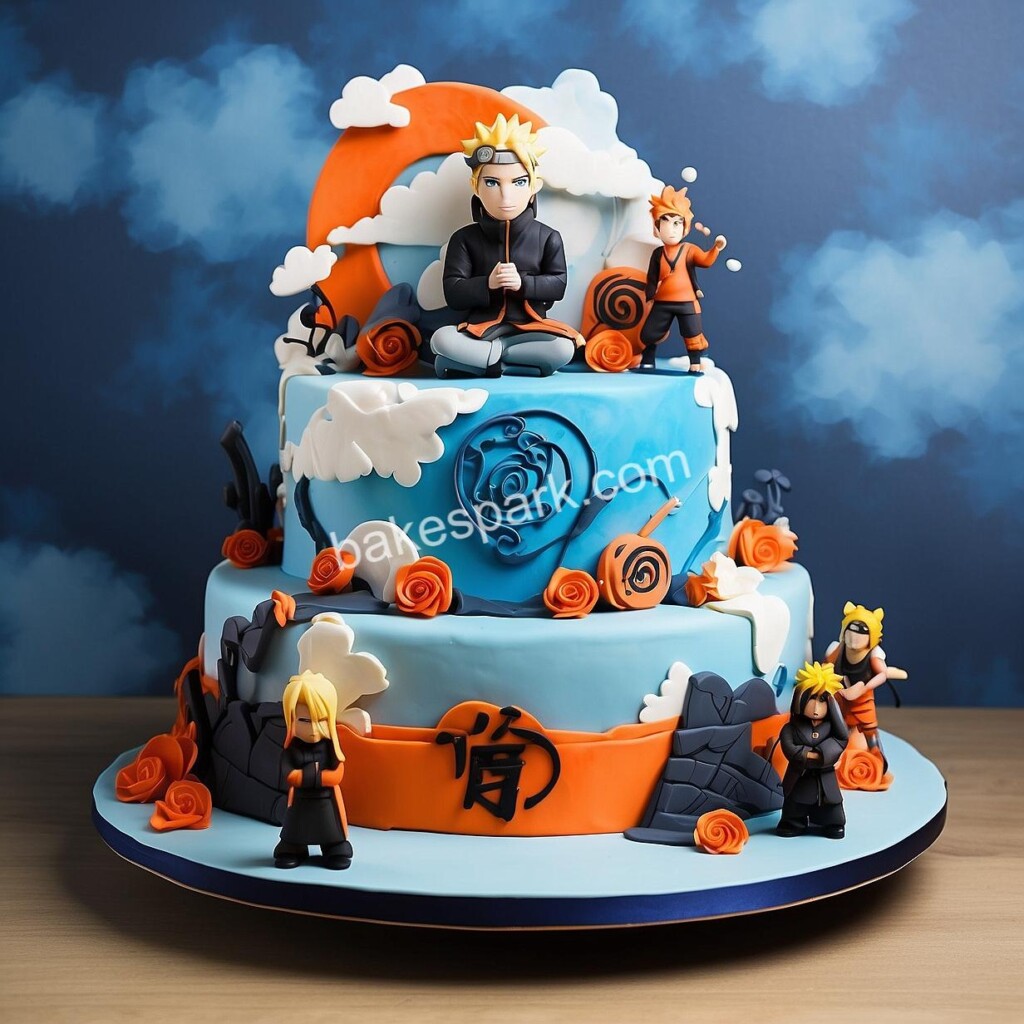 20 Naruto Cake Design Ideas [GALLERY] - BakeSpark