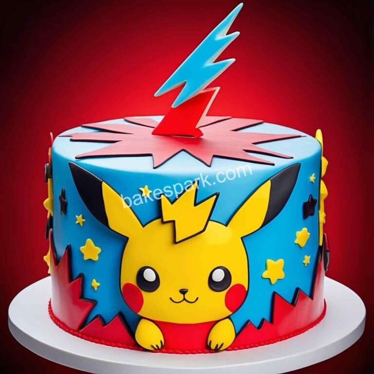 33 Pikachu (Pokemon) Cake Design Ideas [GALLERY] - BakeSpark