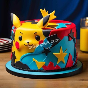 33 Pikachu (Pokemon) Cake Design Ideas [GALLERY] - BakeSpark