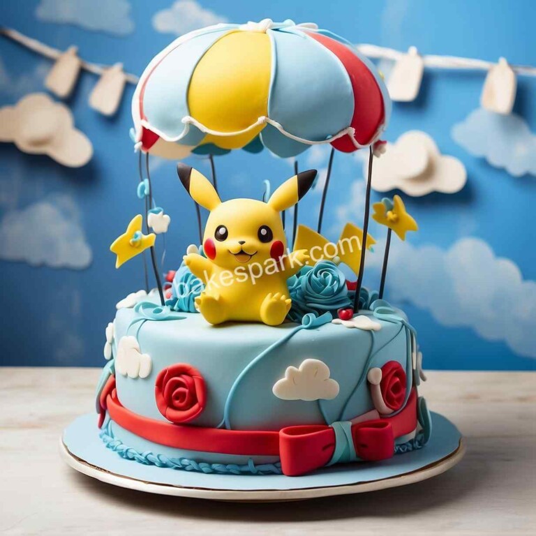 33 Pikachu (Pokemon) Cake Design Ideas [GALLERY] - BakeSpark