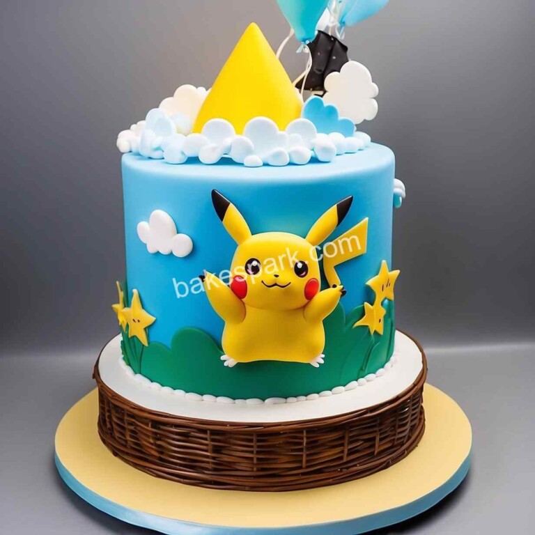 33 Pikachu (Pokemon) Cake Design Ideas [GALLERY] - BakeSpark