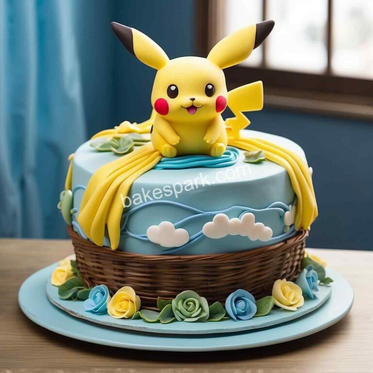 33 Pikachu (Pokemon) Cake Design Ideas [GALLERY] - BakeSpark
