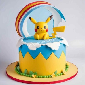 33 Pikachu (Pokemon) Cake Design Ideas [GALLERY] - BakeSpark