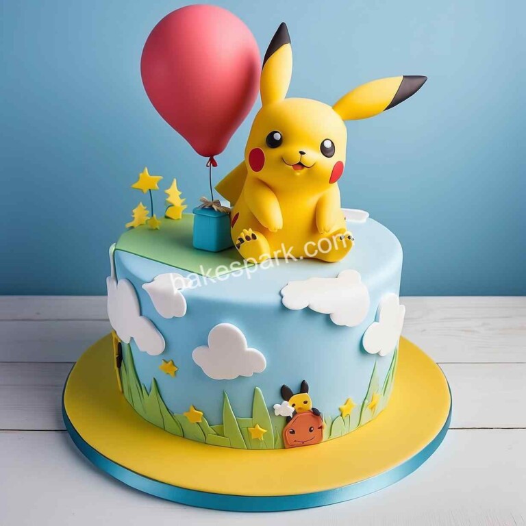 33 Pikachu (Pokemon) Cake Design Ideas [GALLERY] - BakeSpark