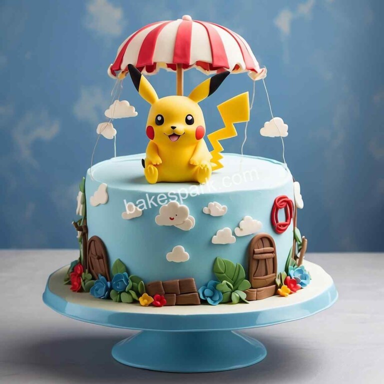 33 Pikachu (Pokemon) Cake Design Ideas [GALLERY] - BakeSpark