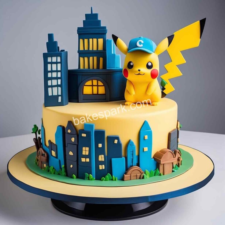 33 Pikachu (Pokemon) Cake Design Ideas [GALLERY] - BakeSpark