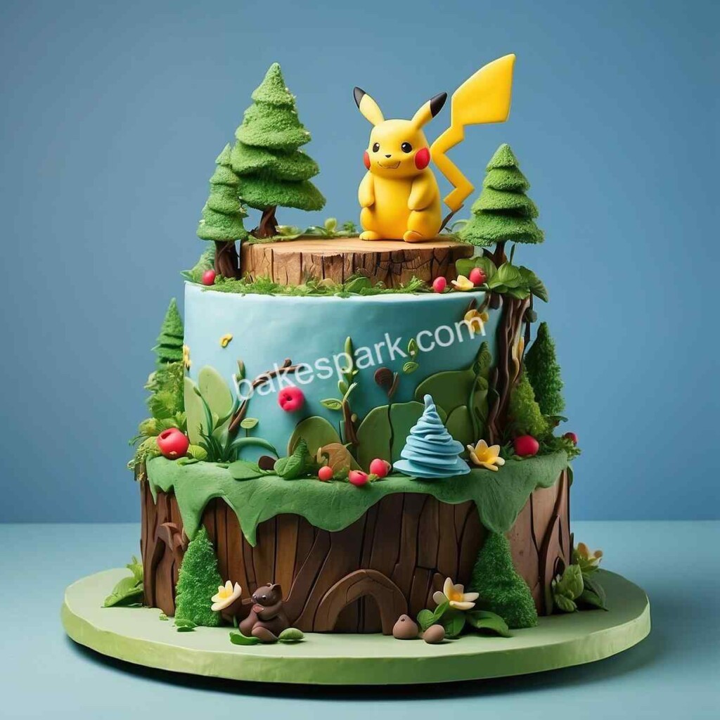 33 Pikachu (Pokemon) Cake Design Ideas [GALLERY] - BakeSpark