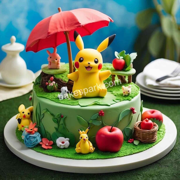 33 Pikachu (Pokemon) Cake Design Ideas [GALLERY] - BakeSpark