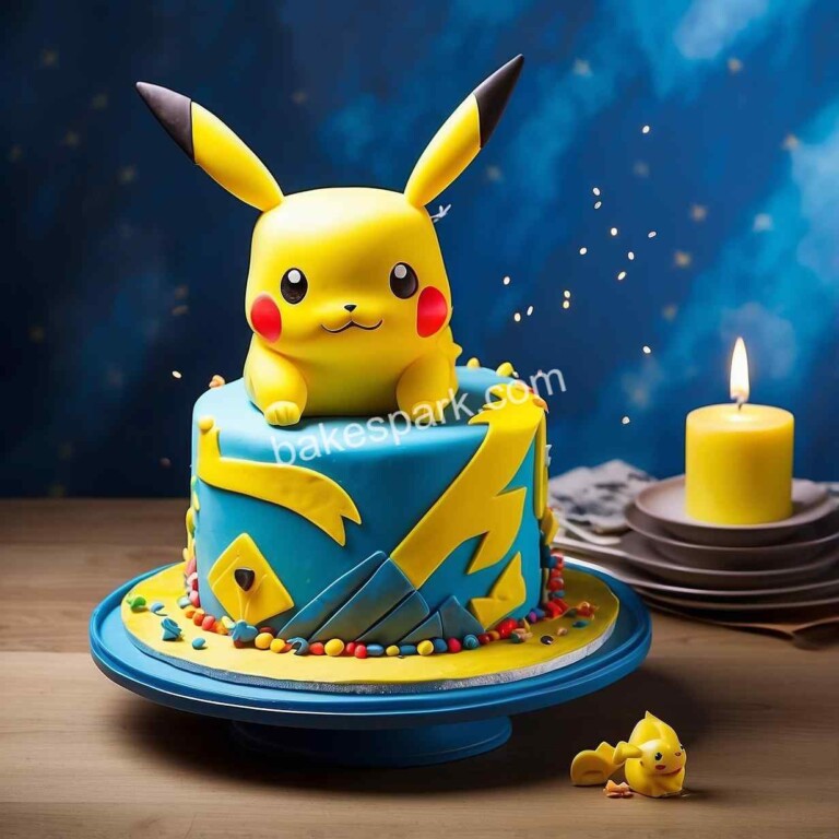 33 Pikachu (Pokemon) Cake Design Ideas [GALLERY] - BakeSpark