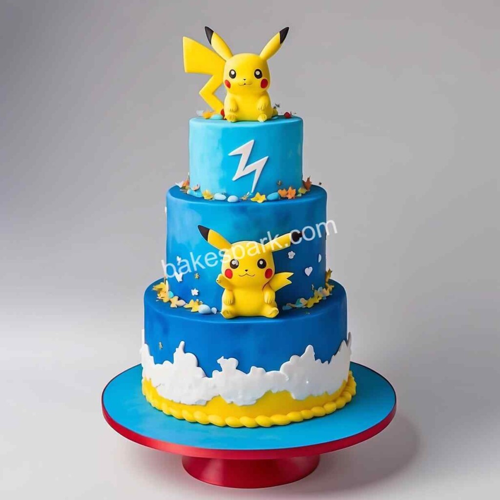 33 Pikachu (Pokemon) Cake Design Ideas [GALLERY] - BakeSpark