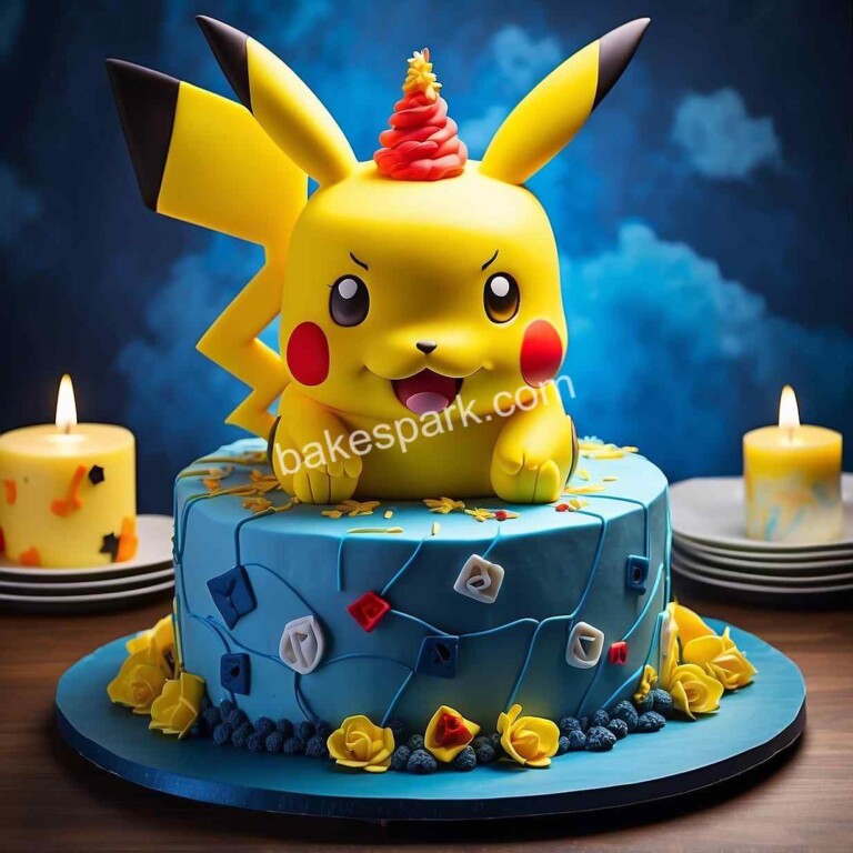 33 Pikachu (Pokemon) Cake Design Ideas [GALLERY] - BakeSpark