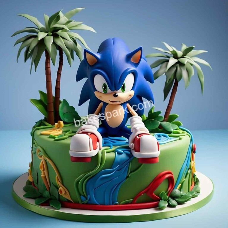 51 Sonic The Hedgehog Cake Design Ideas [GALLERY] - BakeSpark