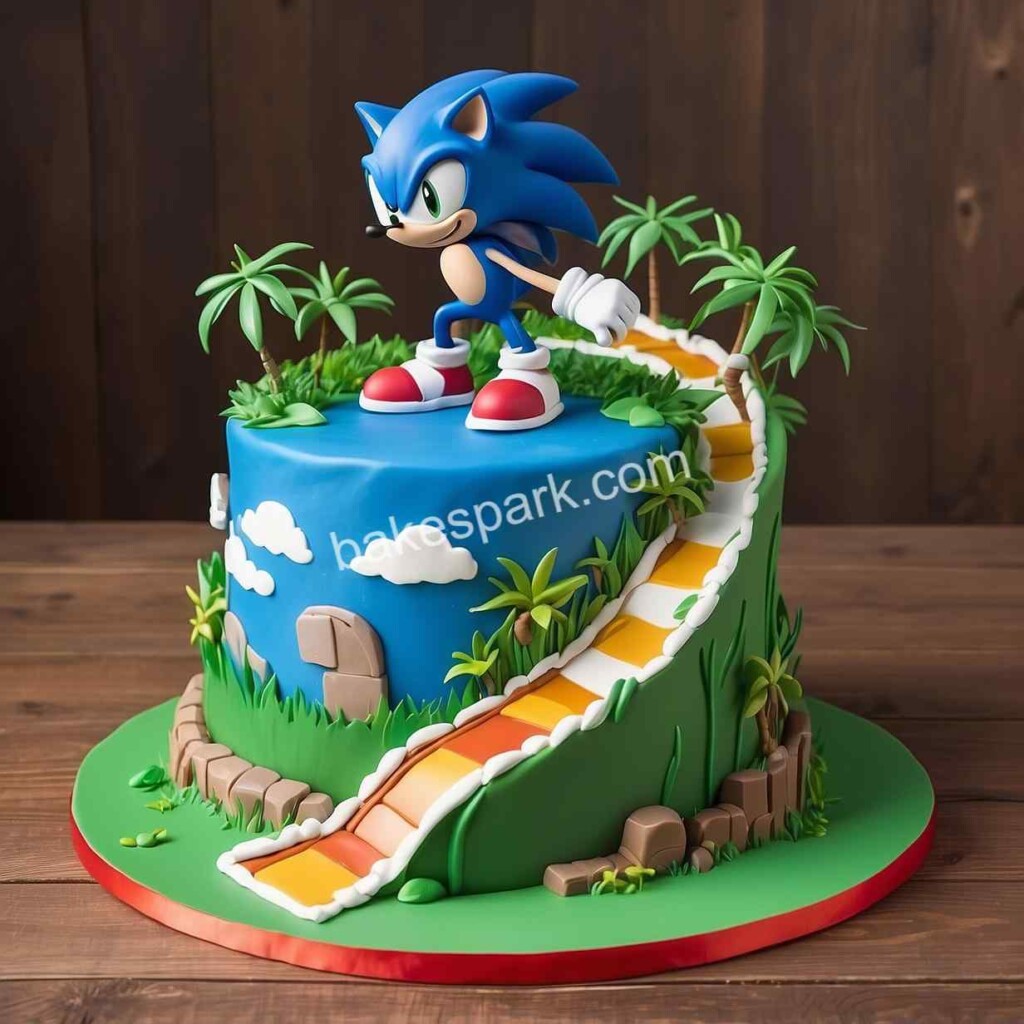 51 Sonic The Hedgehog Cake Design Ideas [GALLERY] - BakeSpark