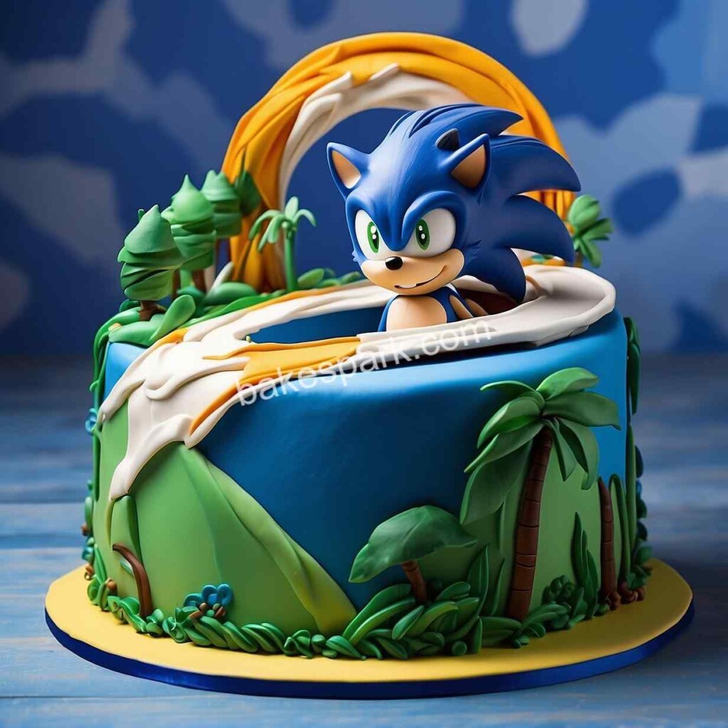 51 Sonic The Hedgehog Cake Design Ideas [GALLERY] - BakeSpark