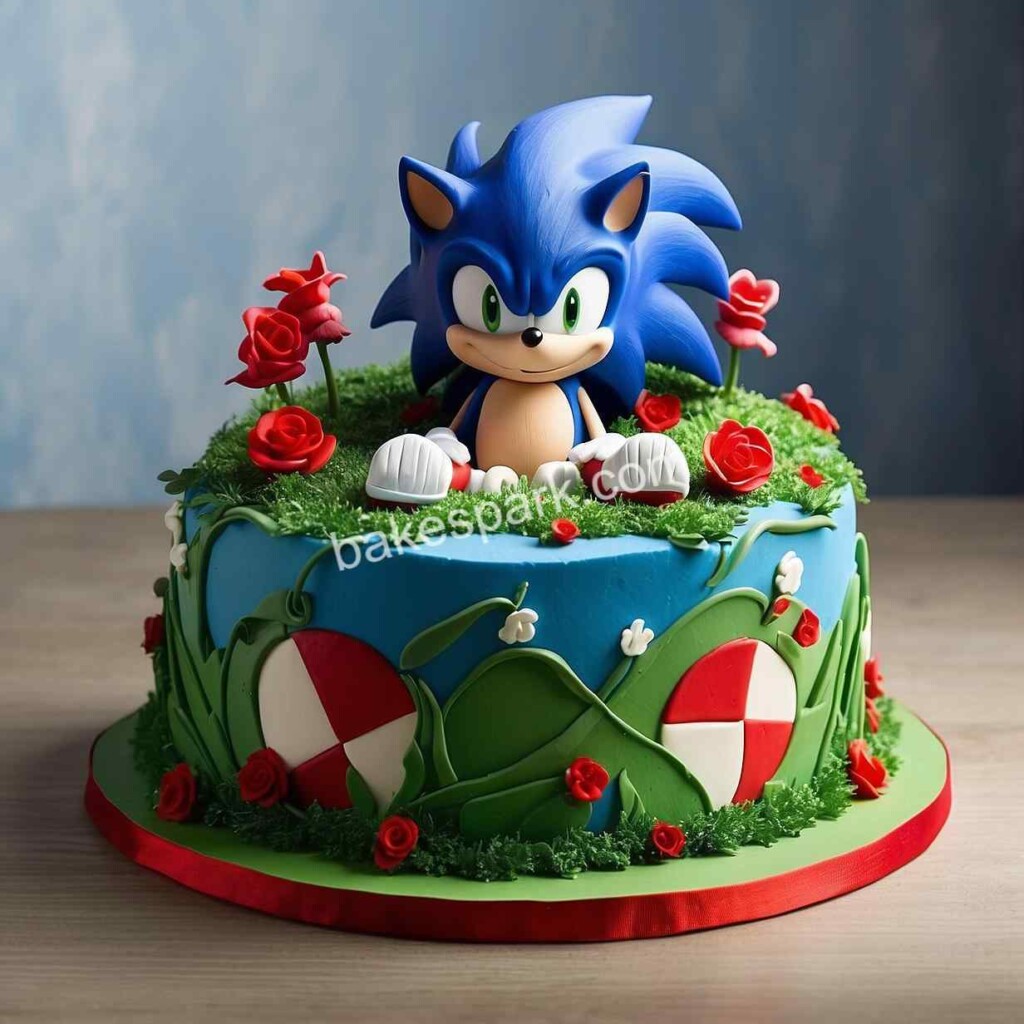 51 Sonic The Hedgehog Cake Design Ideas [GALLERY] - BakeSpark