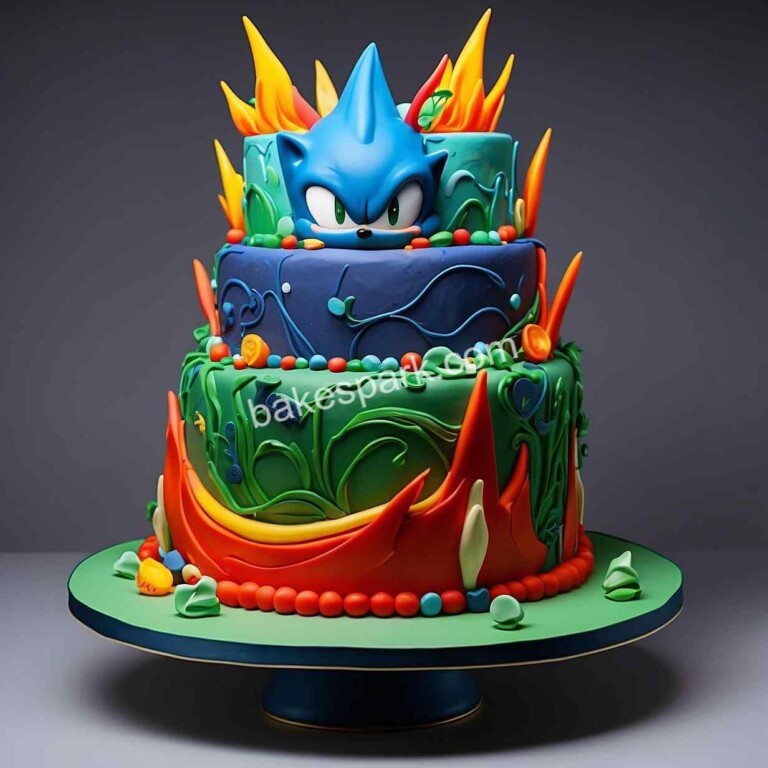 51 Sonic The Hedgehog Cake Design Ideas [GALLERY] - BakeSpark